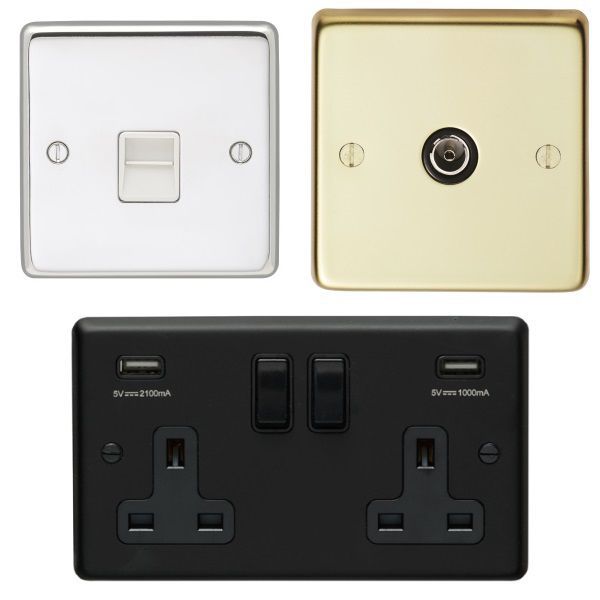 Sockets | Single, Double, Data & Shaver Sockets at Handles4U