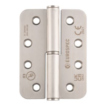 Eurospec Grade 13 Radius Lift Off Hinge - Right Hand - in Satin ...